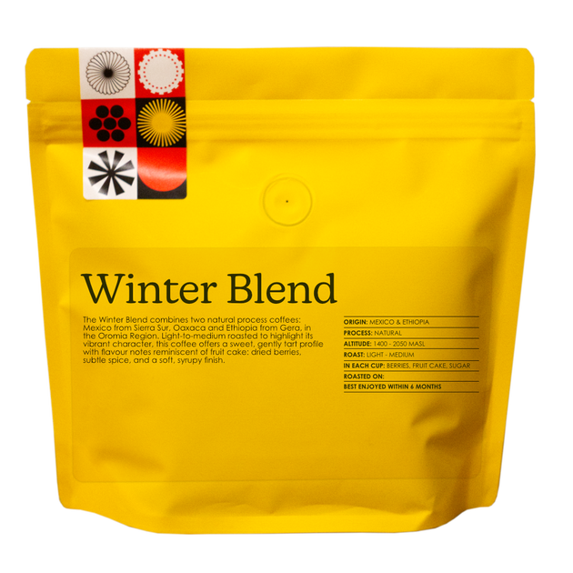 Winter Blend Coffee Beans or Ground to Order 250g or 1kg | roastedcoffeeltd